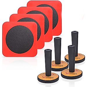 Gomake Vinyl Wrap Magnets Window Tint Magnet Holder 4 PCS Car Vinyl Wrap Magnet Holder with 4 PCS Adsorptive Patch for Car Wrapping Vinyl Wraps Tool Set, Wallpaper Film Fix Aid Tool