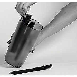 San Jamar KLC28C Kleen Spindle Mixer Sanitizing Cup, 4" Diameter x 7-3/4" Height