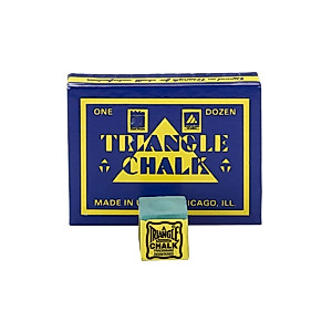 12 PIECES GREEN TRIANGLE CHALK by Triangle