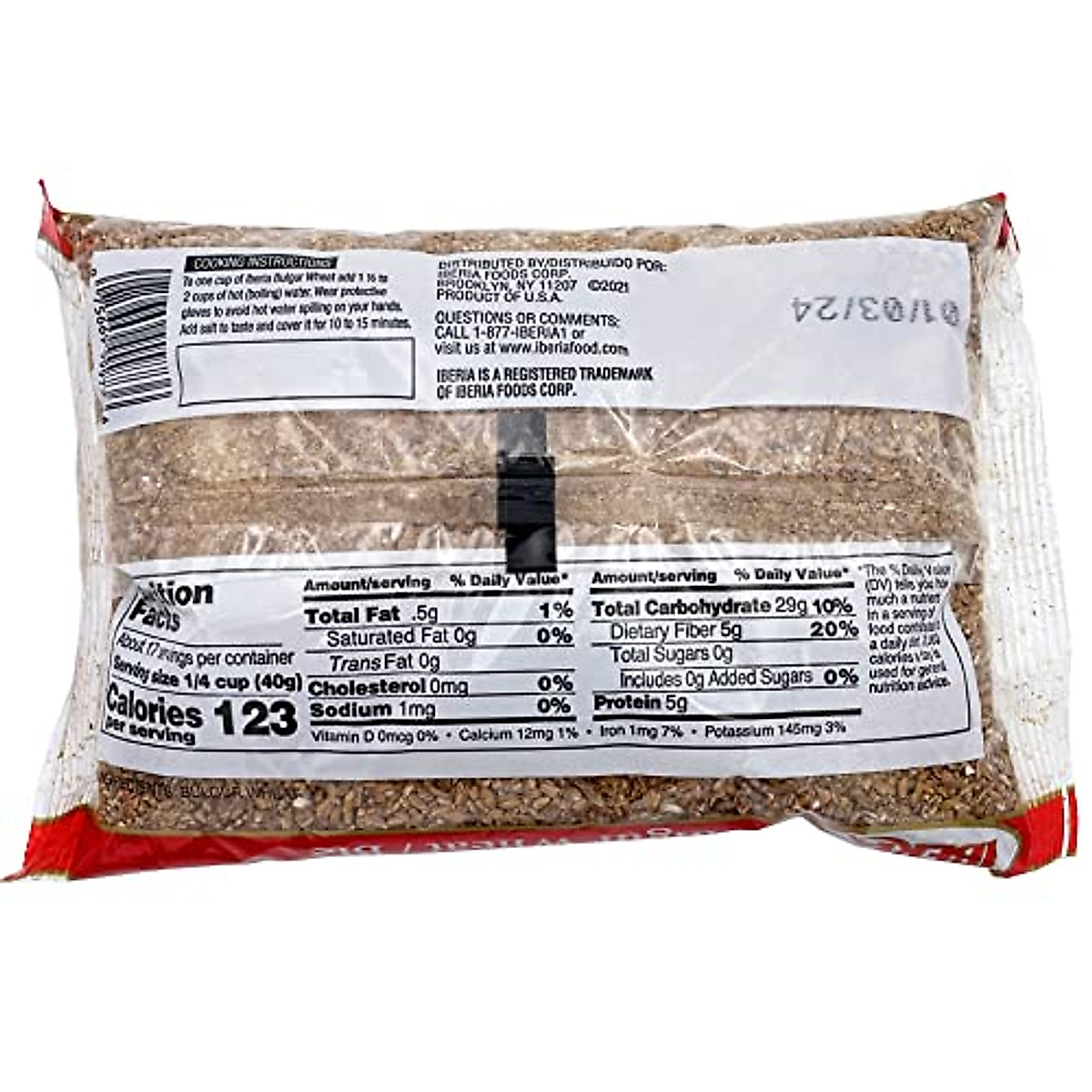 Iberia Bulgur Wheat, 24 oz
