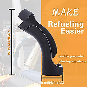 Nother Hose Bender for Racing Fuel Jug Utility Container with Perfect Angle Makes Filling Much Easier, Compatible with VP, Sportsman , black