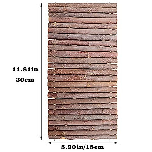 Hermit Crab Climbing Toys, Wooden Hermit Crab Hideout, Reptile Tank Habitat Decor, Bendable Ladder Bridge Tunnel Toys for Lizard Chameleon Hamster Rats Chinchilla Guinea Pig Rabbit Bearded Dragon