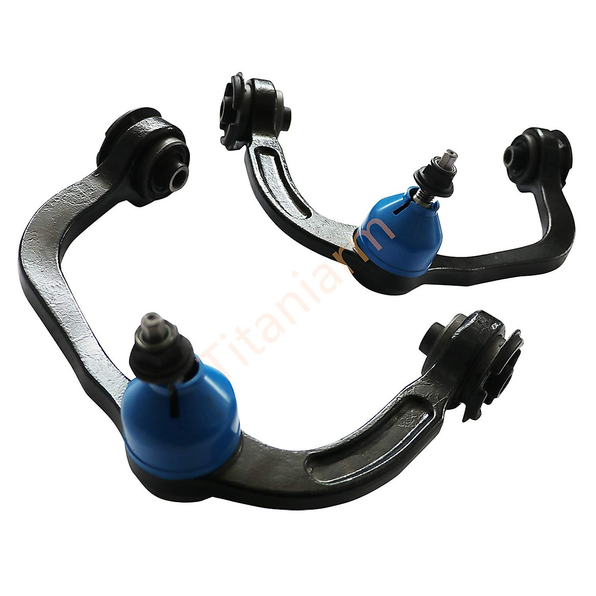 Titaniarm 6Pcs Front Suspension Kits | Upper Control Arm Ball Joint Assembly (OE Numbers: K80306 K80308) Compatible with 2005-2008 Ford F150 | 2006-2008 Lincoln Mark LT (4WD Only)