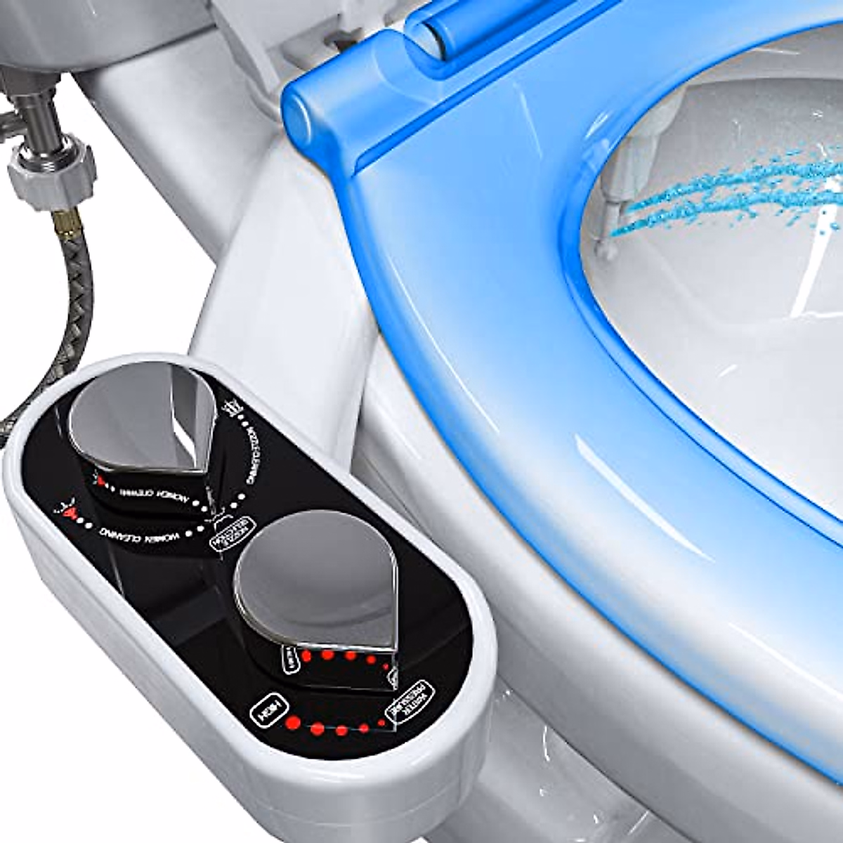 Elevate Your Bathroom with Our Self-Cleaning Bidet Attachment for Toilet - The Ultimate Bidet Toilet Seat Experience and Toilet Accessories for Comfort & Hygiene - Toilet Bidet by Clear Rear