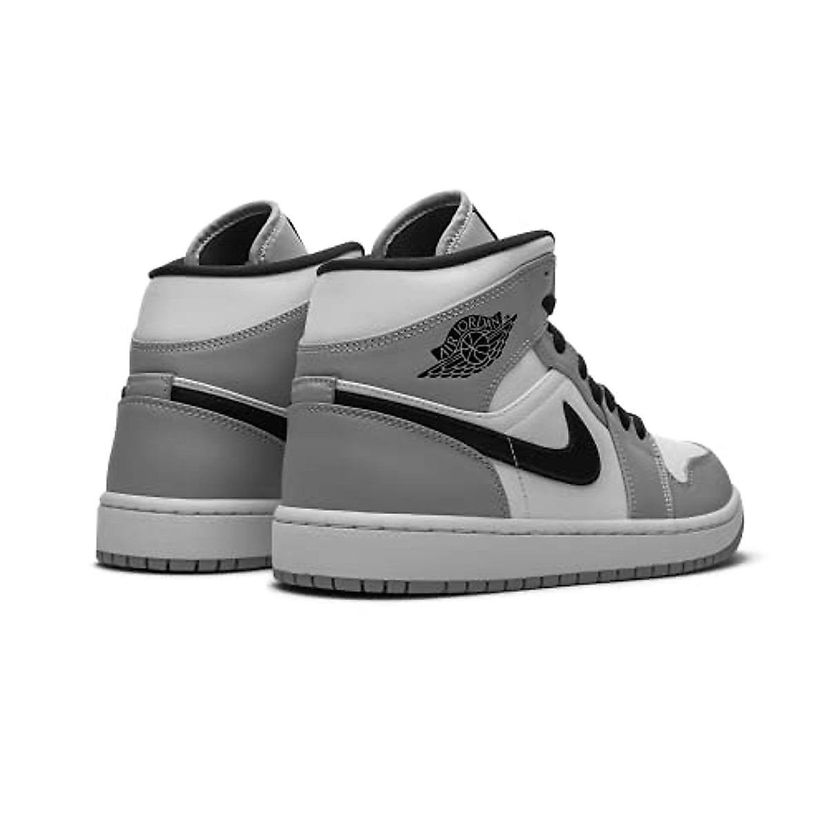 Jordan Mens Air 1 Mid 554724 092 Light Smoke Grey - Size 10