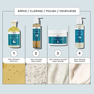 Atlantic Kelp And Magnesium Salt Anti-Fatigue Exfoliating Body Scrub by REN for Unisex - 11.2 oz Scrub