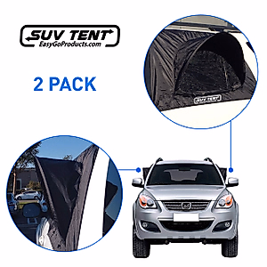 SUV Tent Car Camping Tent Tent Works as Vent, Bug Guard and Sun Screen Canopy - Great Car Camping Accessory