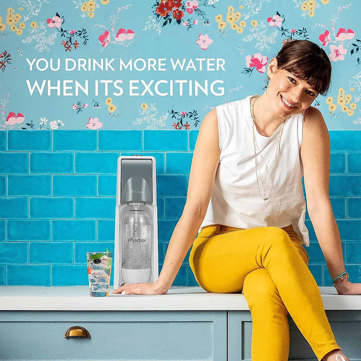 SodaStream Fountain Sparkling Water Maker Kit