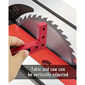 Mini Square Center Finder Tool, 90 Degree Square and Marking Center Finder Precision for Quick Measuring Square Edge, Line Gauge Center Positioning Square for Woodworking Layout, Square Center Scribe