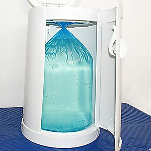 Honeymomo Baby Bathing Diaper refill bags 35 Bags 1050 Counts Fully Compatible with Arm&Hammer Disposal System Diaper Pail Snap, Seal and Toss Refill Bags