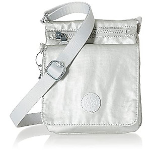 Kipling Women's New Eldorado Minibag, Lightweight Crossbody, Travel Bag, Bright Metallic