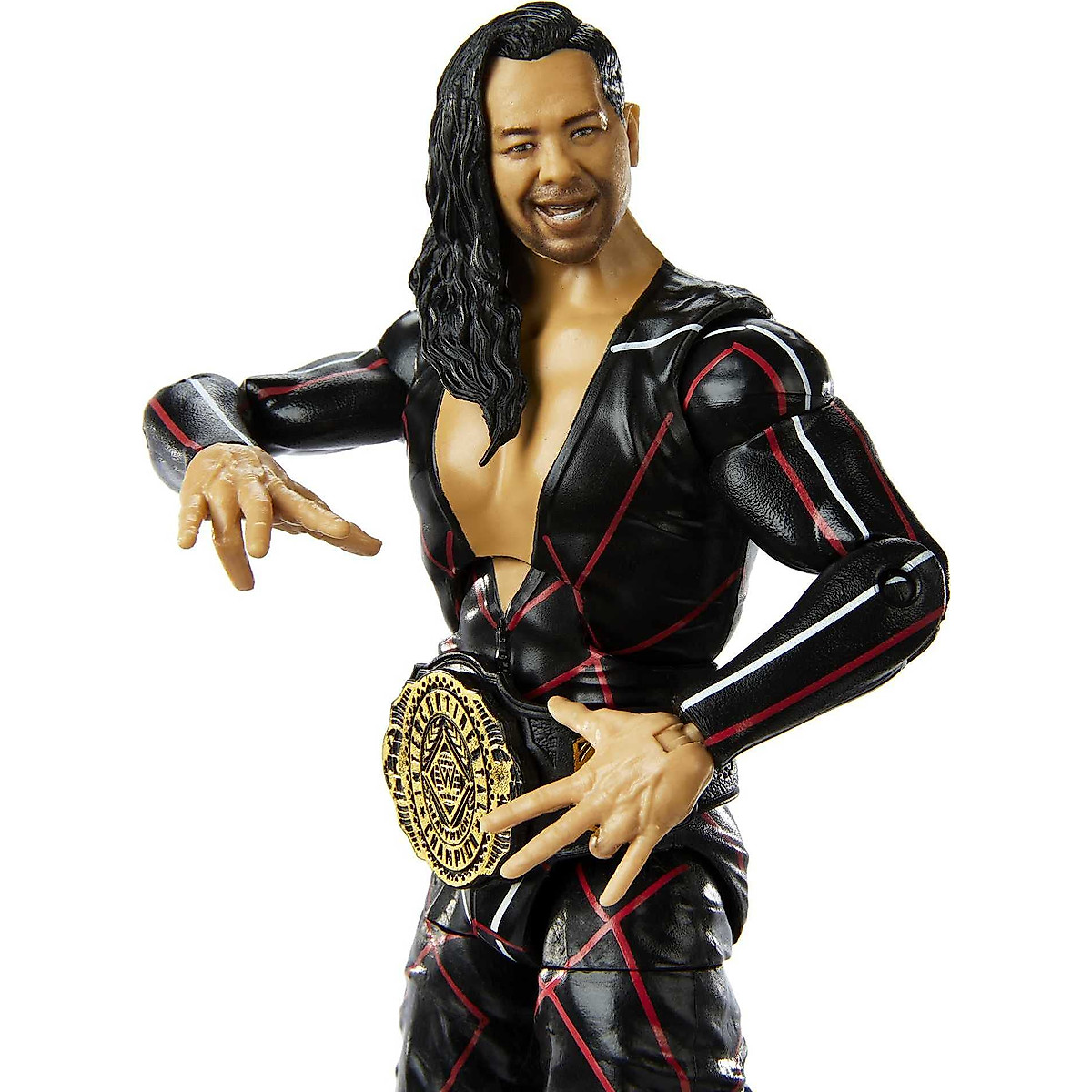 WWE Shinsuke Nakamura Elite Collection Series # 81 Action Figure, 6-in Posable Collectible Gift Fans Ages 8 Years Old & Up [Styles May Vary]