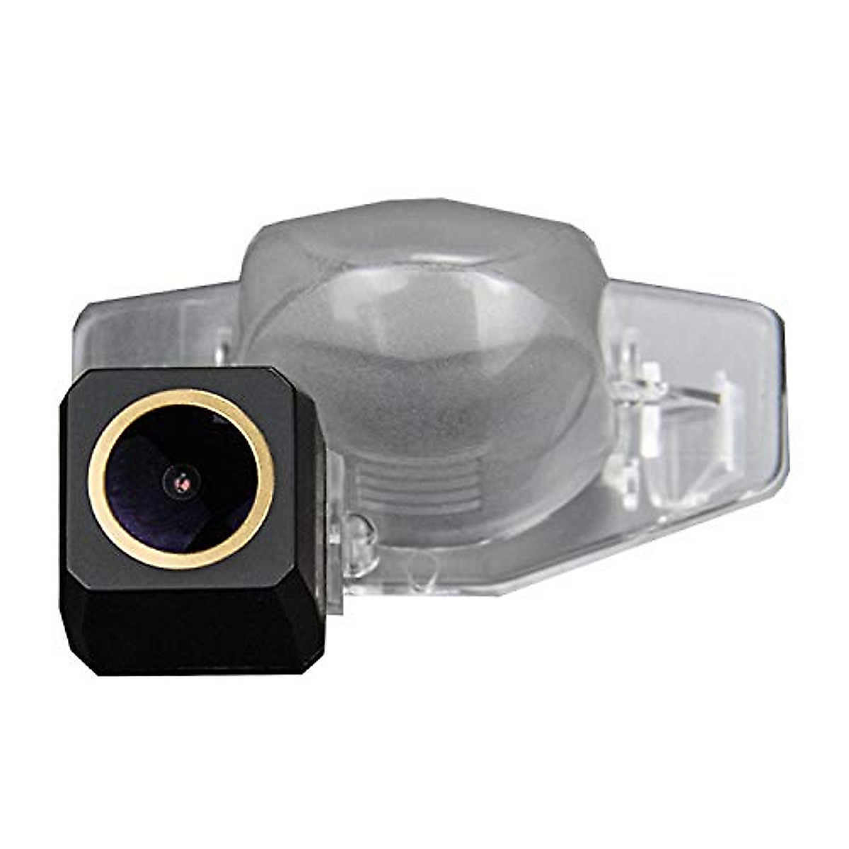 HD 1280x720p Golden Camera for Honda Odyssey Accord Crosstour CR-V CRV Fit Jazz HRV CRZ CRX,3nd Generation Golden Camera Rear View Reversing Backup Camera Night Vision Waterproof License Plate