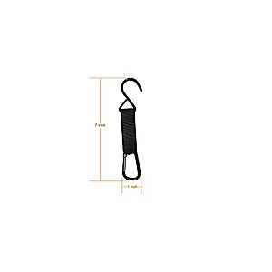 5 PCS Fence Hooks for Baseball,Tennis,Football Bag Safety Buckles Fence Hooks Multifunctional Hanging Buckles Metal Hooks Suitable for Softball Outdoor Sports Equipment Water Cup Backpack