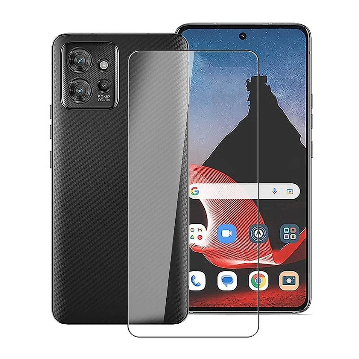 HGJTF Screen Protector for Motorola ThinkPhone (6.6 Inch), [1 Pack] High Clear [9H Hardness] [Anti-Scratch] [Bubble Free] Tempered Glass Screen Protective Film for Motorola ThinkPhone