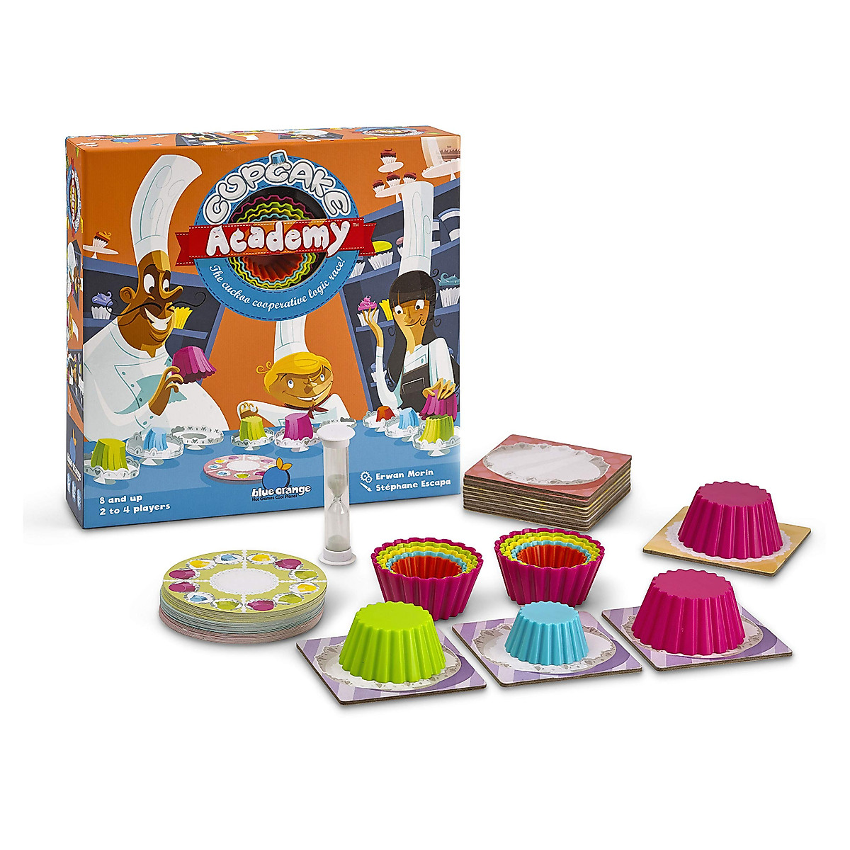 Blue Orange Games Cupcake Academy Board Game- New Cooperative Board Game for 2 to 4 Players. Recommended Ages 8 & up