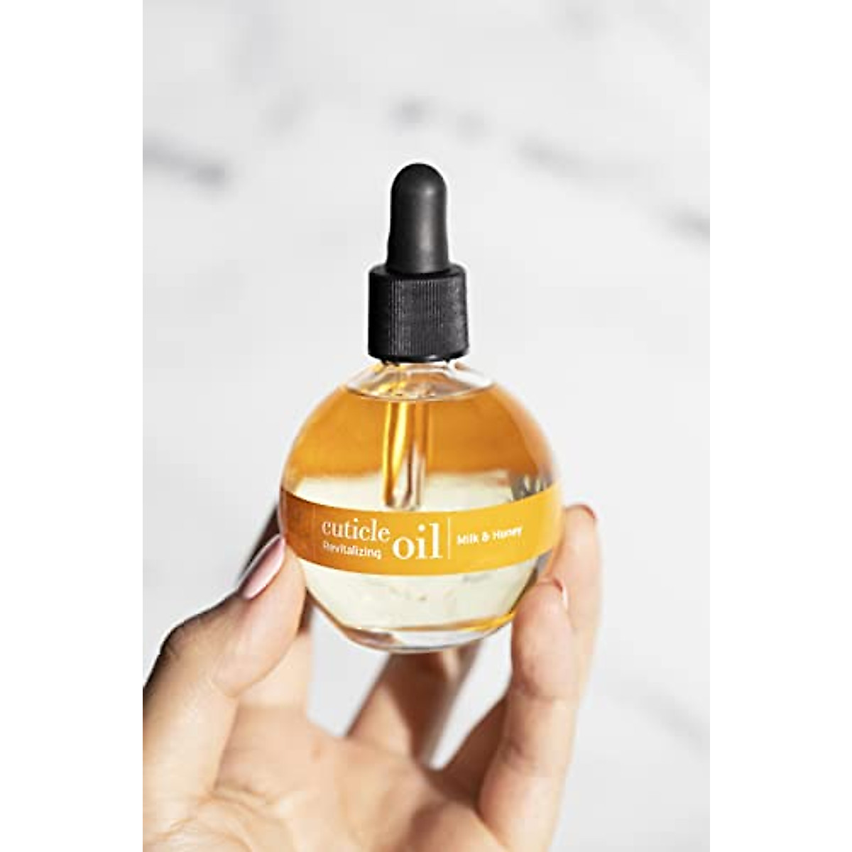 Cuccio Naturale Revitalizing- Hydrating Oil For Repaired Cuticles Overnight - Remedy For Damaged Skin And Thin Nails - Paraben /Cruelty-Free Formula - Milk And Honey - 2.5 Oz
