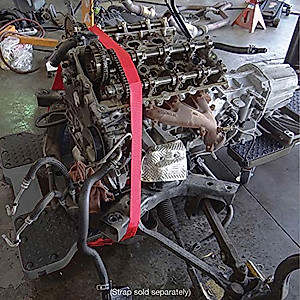 SNAP-LOC 1200 LB Professional E-Track Dolly Black