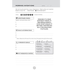 3 Minute Positivity Journal: Boost Your Mood. Train Your Mind. Change Your Life.