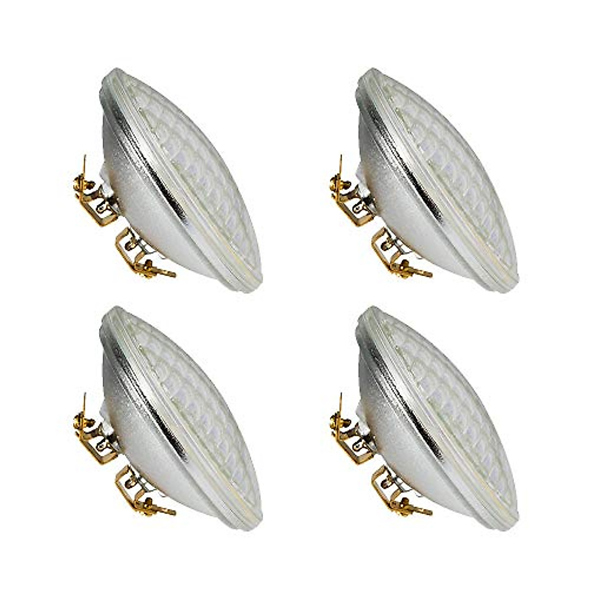Haian Support Water Resistant PAR36 LED Landscape Bulb,9W 900LM 3000K Warm White,12V AC/DC,4 Pack,Ideal for Landscape Lighting, Off-Road & RV Vehicles, Tractors