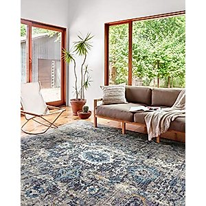 Loloi II Samra SAM-02 Grey Transitional Area Rug 7'-10" x 10'