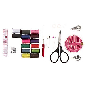 Yiphates Handheld Sewing Machine, Mini Electric Stitching Machine, Portable Cordless Handheld Electric Sewing Machine with Thread Kit, for Fabric and Clothing, Home Travel Use