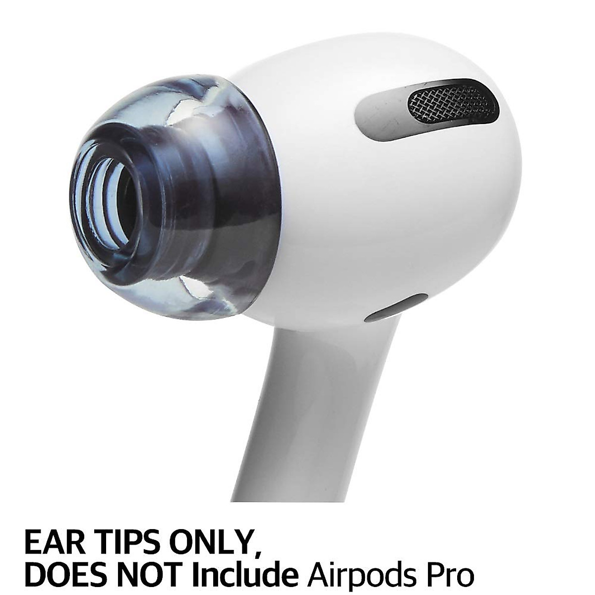 AZLA XELASTEC for Airpods Pro 1st & 2nd Gen (M) – Airpod Pro Ear Tip Replacement – Airpod Pro Tips with Premium Silicone, Airpod Pro Tips, Airpod Ear Tips