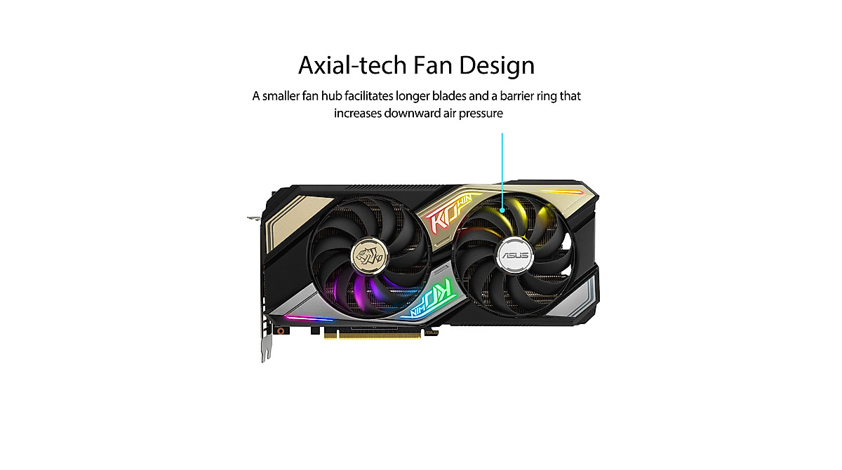 ASUS KO GeForce RTX 3070 OC Edition - 8GB GDDR6