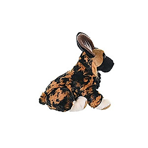 Wild Republic African Wild Dog Plush, Stuffed Animal, Plush Toy, Gifts for Kids, Cuddlekins 8 Inches