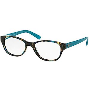 Tory Burch TY2031 Eyeglass Frames 3153-51 - Blue Brown Tort/blue Lark TY2031-3153-51