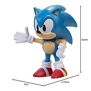 Sonic The Hedgehog Action Figure 2.5 Inch Classic Sonic Collectible Toy