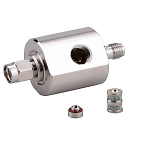 Whisary SMA Female to Female Lightning Arrestor Coaxial Cellular & GPS SMA Coax Surge Protector DC-6GHz 50 Ohms