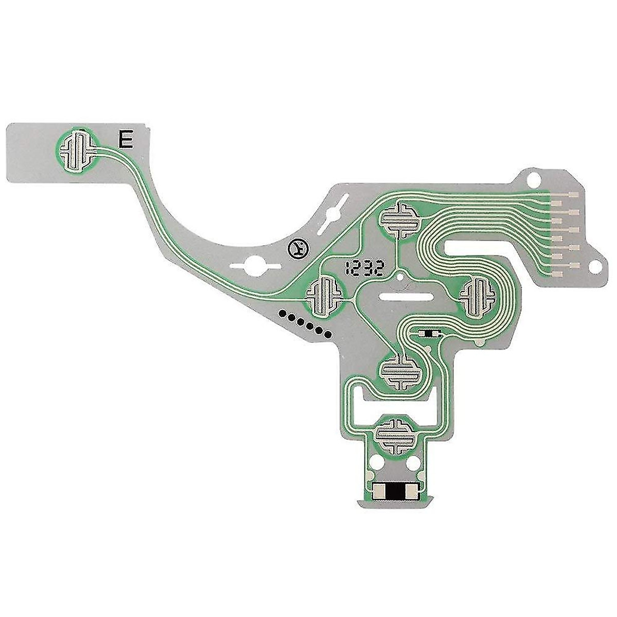 MMOBIEL Flex Ribbon Conductive Film Keypad Replacement for PlayStation PS4 Controller Dualshock 4 JDS-030 Incl (+) Screwdriver