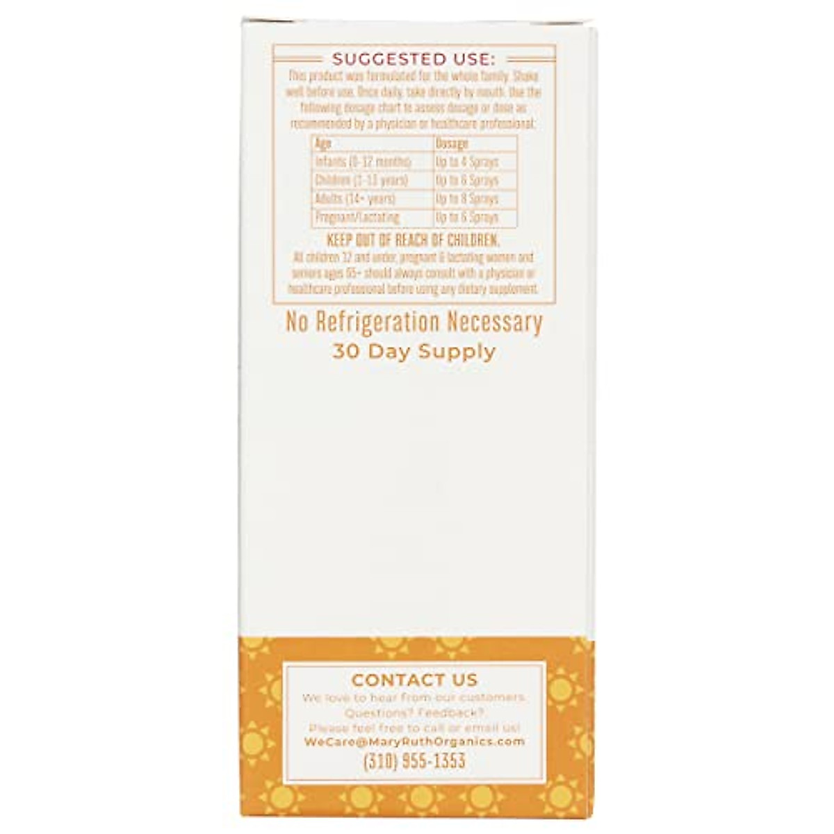 Mary Ruth's Organic Vitamin D3 Spray, 1 FZ