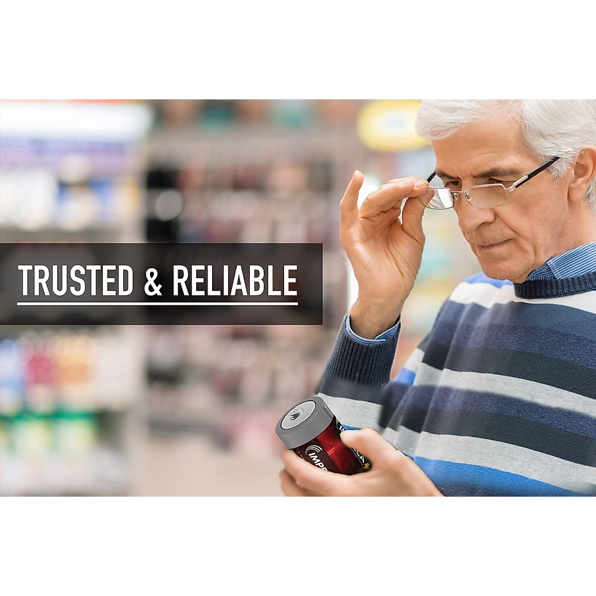 Impecca 9 Volt Batteries, Premium Alkaline (24-Pack) High Performance, Ultra Long Lasting, and Leak-Resistant All-Purpose 9V, 24 Count, 6LR61 - Platinum Series