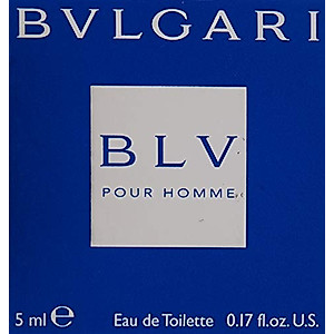 Bvlgari Bvlgari Blv By Bvlgari for Men - 5 Ml Edt Spray (mini), 0.17 Ounce