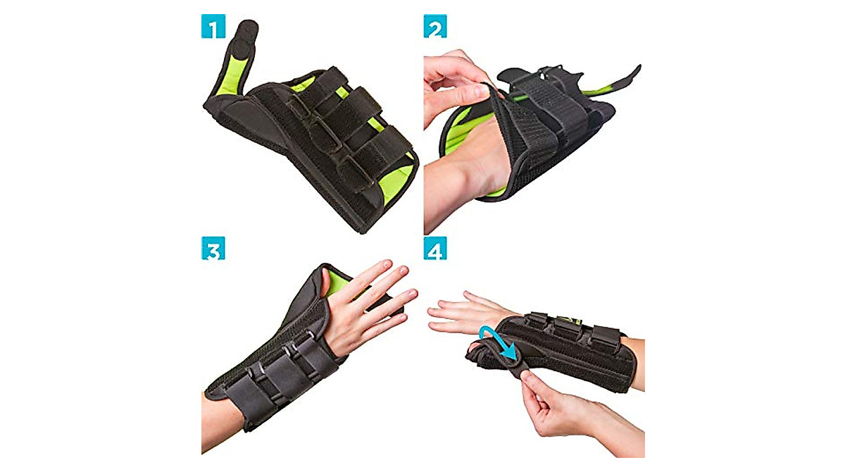 Thumb & Wrist Spica Splint for De Quervain's Tendonitis - BraceAbility