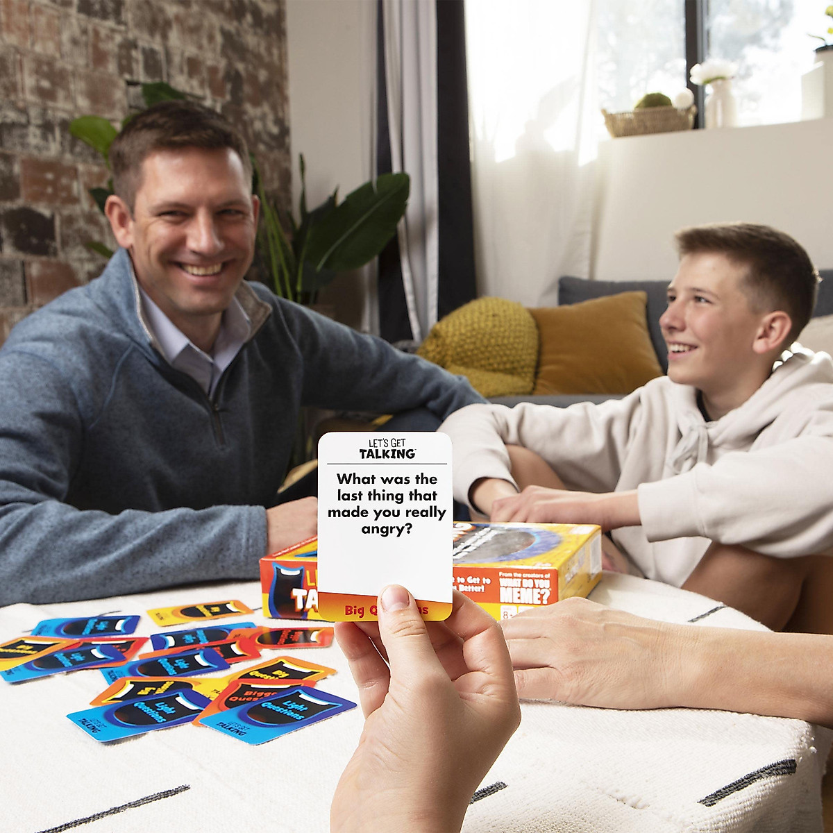 WHAT DO YOU MEME? Let's Get Talking: The Question Game to Get to Know Your Family Better by Relatable, Designed for Ages 8+, Fun Kids Games for Family Game Night, Great, Includes 400 Cards