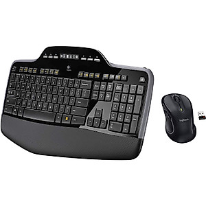 Logitech MK735 Wireless Keyboard and Mouse Combo - MK710 Keyboard and Wireless Mouse M510