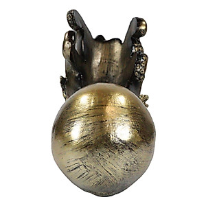 Ebros Gift Ocean's Misty Refreshment Large Nautical Marine Drinking Giant Sea Octopus Kraken Wine Bottle Holder Rack Sculpture Cthulhu Cephalopod Tentacles Monster Decorative Figurine