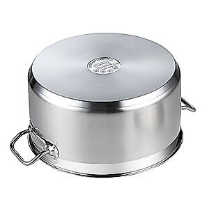 Cooks Standard Professional Stainless Steel Dutch Oven Stockpot with Lid, 9Qt