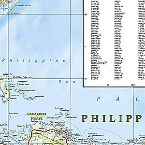 Philippines Map (National Geographic Adventure Map, 3022)