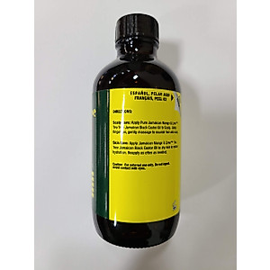 Jamaican Mango & Lime Tea Tree Black Castor Oil 4 oz