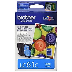 Brother 739233 Lc 61 Cyan Ink Cartridge Standard (Lc61cs)