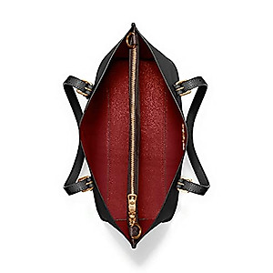 COACH Womens Mollie Tote 25 (IM/Black True Red)