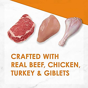 Purina Fancy Feast Grain Free Pate Wet Cat Food Variety Pack, Poultry & Beef Collection - (24) 3 oz. Cans