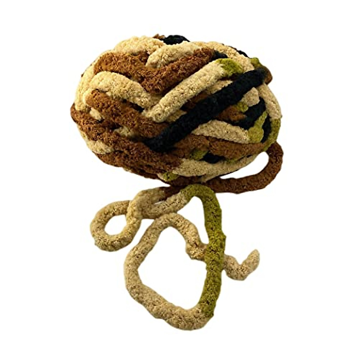 Bulky Chunky Arm Knitting Yarn Home Dec Yarn,Super Softee Thick Fluffy Jumbo Chenille Polyester Yarn for Blanket Pillows Home Décor Projects (Multi-autuam, 6 skeins / 3 lbs)