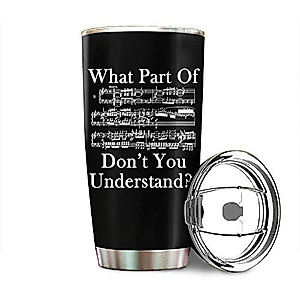 What Part Of Sheet Music Dont You Understand Stainless Steel Tumbler 20oz & 30oz Travel Mug