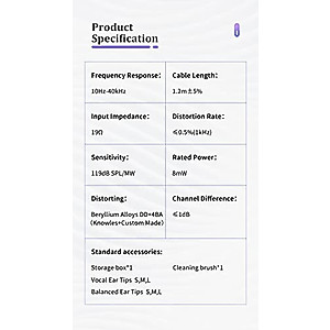 BGVP DH5 4DD 1BA Headphones Hybrid in Ear Earphone HiFi DJ Monitor Running Sport Earphone Headset (2.5mm)