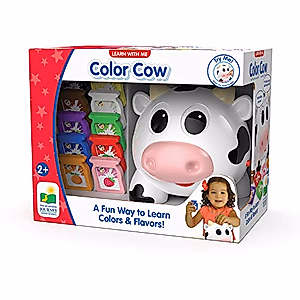 The Learning Journey Learn With Me - Color Cow - Color & Flavors Teaching Toddler Toys & Gifts for Boys & Girls Ages 2 Years and Up - Preschool Learning Toy